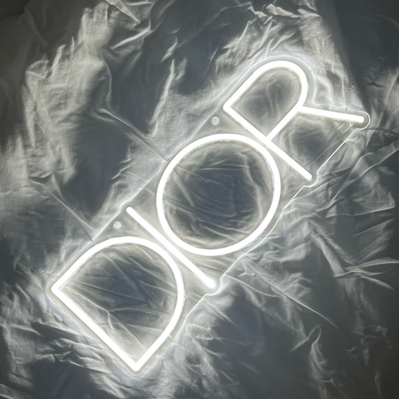 Dior | Other | Dior Neon Light Sign | Poshmark